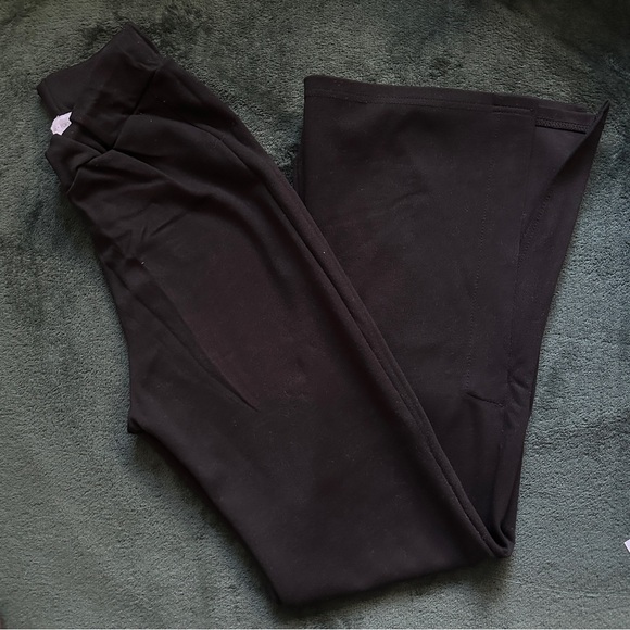 OAK + FORT | Pants & Jumpsuits | Oak Fort Flare Pants Black | Poshmark
